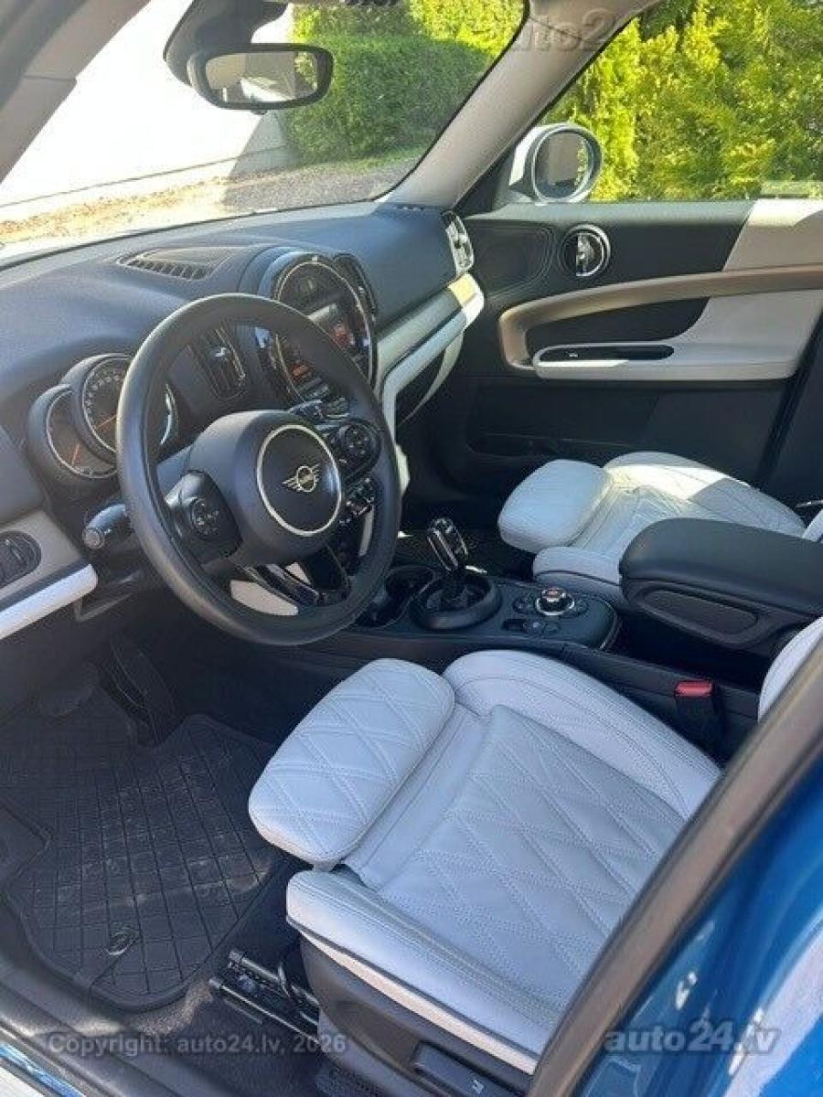 Blue MINI Countryman 2020 in Tallinn, with an engine capacity of 2.00 L and mileage of 19 thousand km for 22000 €, photo 6 on AUTOMOTO.COM.LV