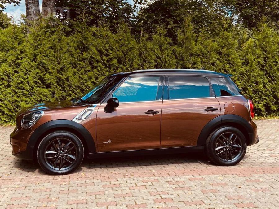 Brūns MINI Countryman 2013 Rīga, ar dzinēja tilpumu 2.00 L un nobraukumu 217 tūkst. km par 9950 €, foto 1 vietnē AUTOMOTO.COM.LV