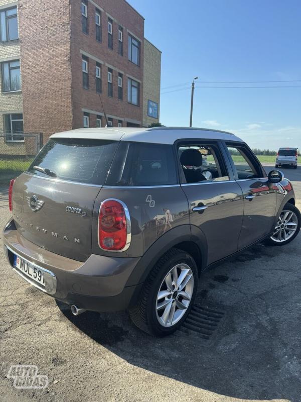 Brūns MINI Countryman 2013 Panevēža, ar dzinēja tilpumu 1.60 L un nobraukumu 204 tūkst. km par 5000 €, foto 5 vietnē AUTOMOTO.COM.LV