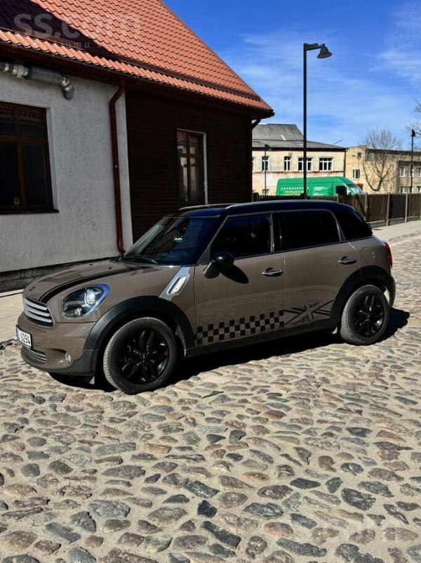 Brūns MINI Countryman 2013 Jelgava, ar dzinēja tilpumu 1.60 L un nobraukumu 79 tūkst. km par 7800 €, foto 2 vietnē AUTOMOTO.COM.LV