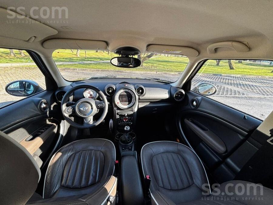 Brown MINI Countryman 2013 in Ventspils, with an engine capacity of 2.00 L and mileage of 171 thousand km for 7300 €, photo 6 on AUTOMOTO.COM.LV