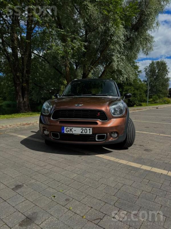 Brūns MINI Countryman 2013 Rīga, ar dzinēja tilpumu 2.00 L un nobraukumu 220 tūkst. km par 7495 €, foto 1 vietnē AUTOMOTO.COM.LV