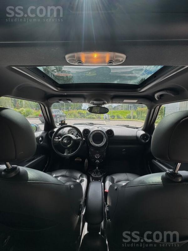 Brūns MINI Countryman 2013 Rīga, ar dzinēja tilpumu 2.00 L un nobraukumu 220 tūkst. km par 7495 €, foto 6 vietnē AUTOMOTO.COM.LV