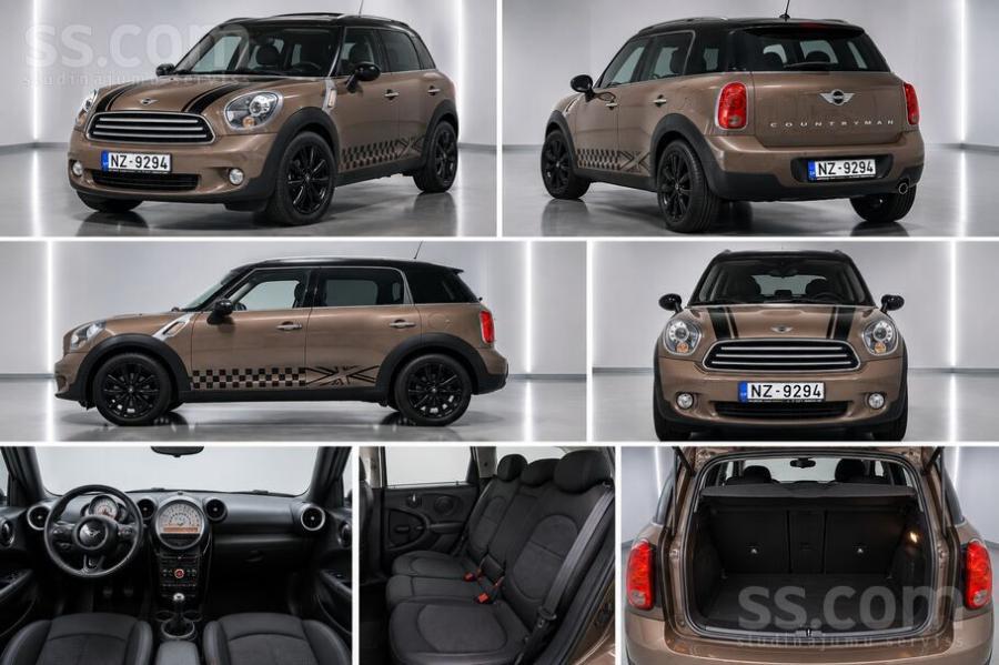 Brūns MINI Countryman 2013 Jelgava, ar dzinēja tilpumu 1.60 L un nobraukumu 81 tūkst. km par 7400 €, foto 3 vietnē AUTOMOTO.COM.LV
