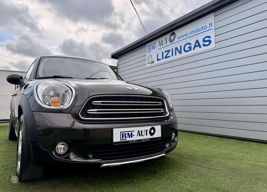 Brūns MINI Countryman 2014 Panevēža, ar dzinēja tilpumu 2.00 L un nobraukumu 91 tūkst. km par 8300 €, foto 5 vietnē AUTOMOTO.COM.LV