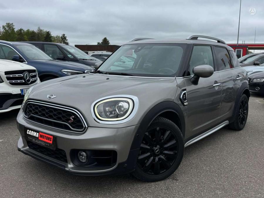 Brown MINI Countryman 2020 in Vilnius, with an engine capacity of 2.00 L and mileage of 84 thousand km for 19490 €, photo 4 on AUTOMOTO.COM.LV