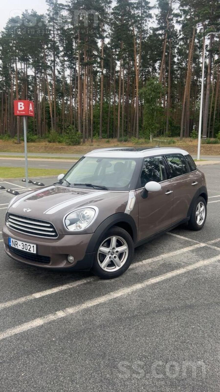 Brūns MINI Countryman 2010 Rīga, ar dzinēja tilpumu 1.60 L un nobraukumu 207 tūkst. km par 4200 €, foto 1 vietnē AUTOMOTO.COM.LV