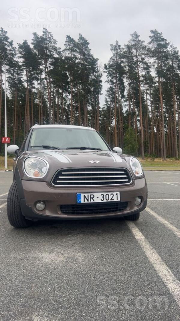 Brūns MINI Countryman 2010 Rīga, ar dzinēja tilpumu 1.60 L un nobraukumu 207 tūkst. km par 4200 €, foto 2 vietnē AUTOMOTO.COM.LV
