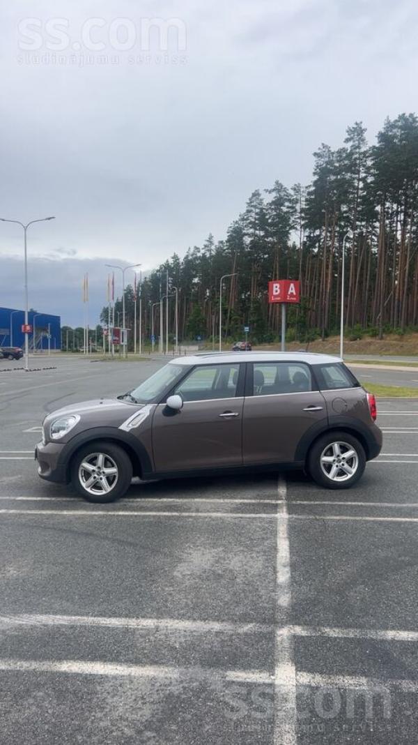 Brūns MINI Countryman 2010 Rīga, ar dzinēja tilpumu 1.60 L un nobraukumu 207 tūkst. km par 4200 €, foto 5 vietnē AUTOMOTO.COM.LV