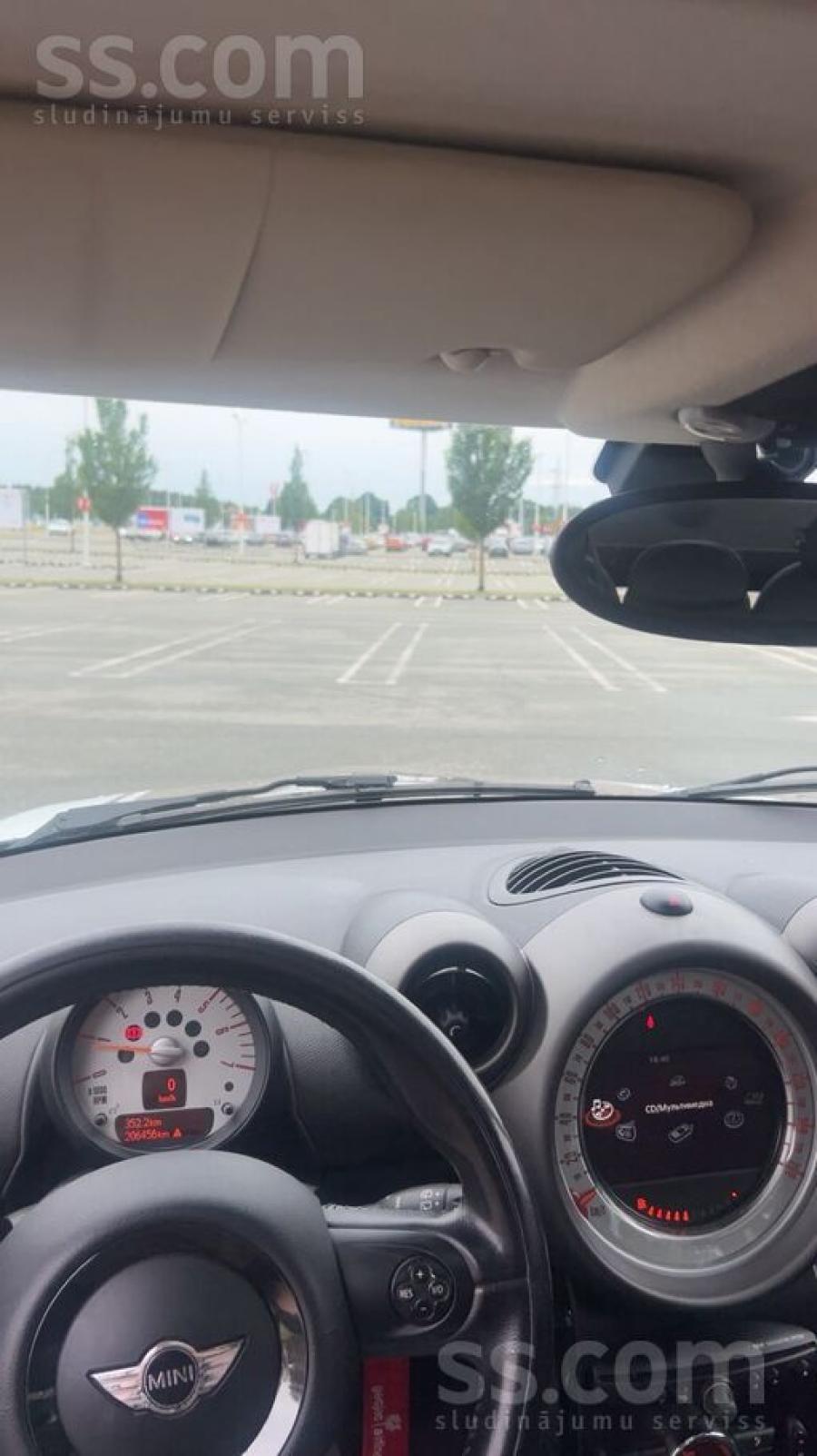 Brūns MINI Countryman 2010 Rīga, ar dzinēja tilpumu 1.60 L un nobraukumu 207 tūkst. km par 4200 €, foto 11 vietnē AUTOMOTO.COM.LV