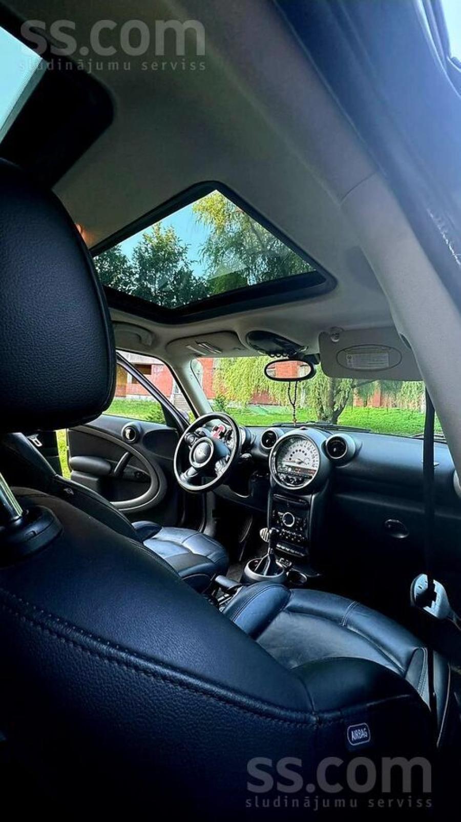 Brūns MINI Countryman 2011 Rīga, ar dzinēja tilpumu 1.60 L un nobraukumu 187 tūkst. km par 7500 €, foto 6 vietnē AUTOMOTO.COM.LV