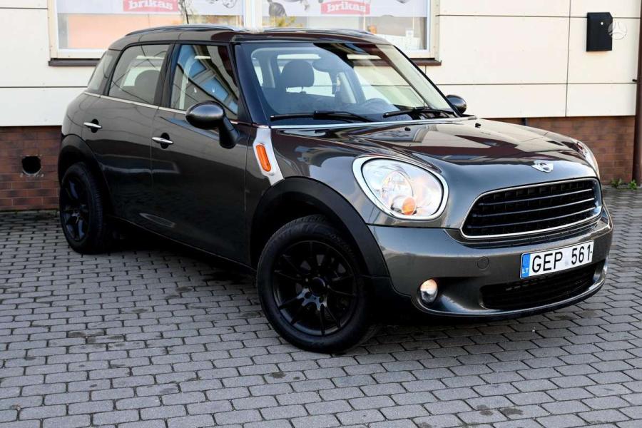 Brūns MINI Countryman 2012 Kretinga, ar dzinēja tilpumu 1.60 L un nobraukumu 196 tūkst. km par 4199 €, foto 1 vietnē AUTOMOTO.COM.LV