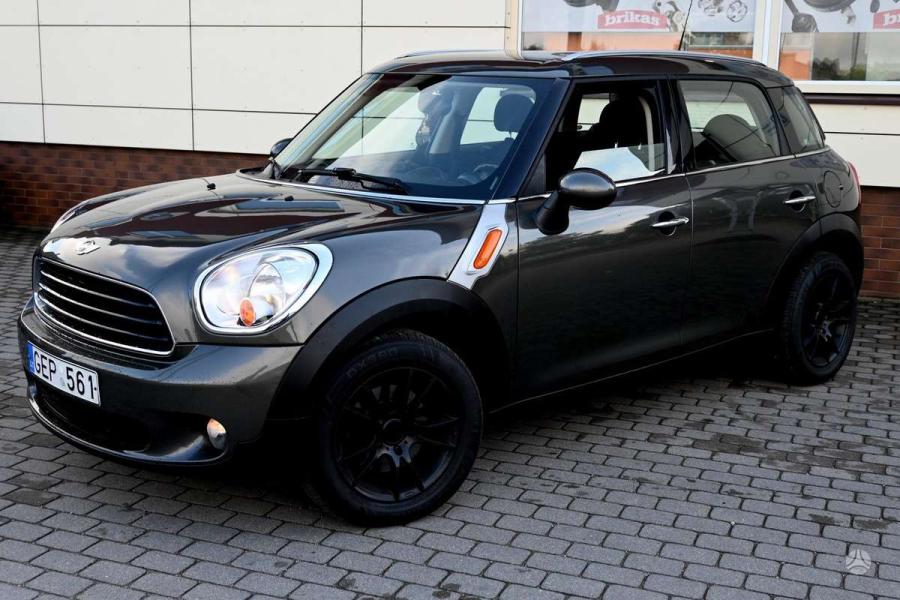 Brūns MINI Countryman 2012 Kretinga, ar dzinēja tilpumu 1.60 L un nobraukumu 196 tūkst. km par 4199 €, foto 3 vietnē AUTOMOTO.COM.LV