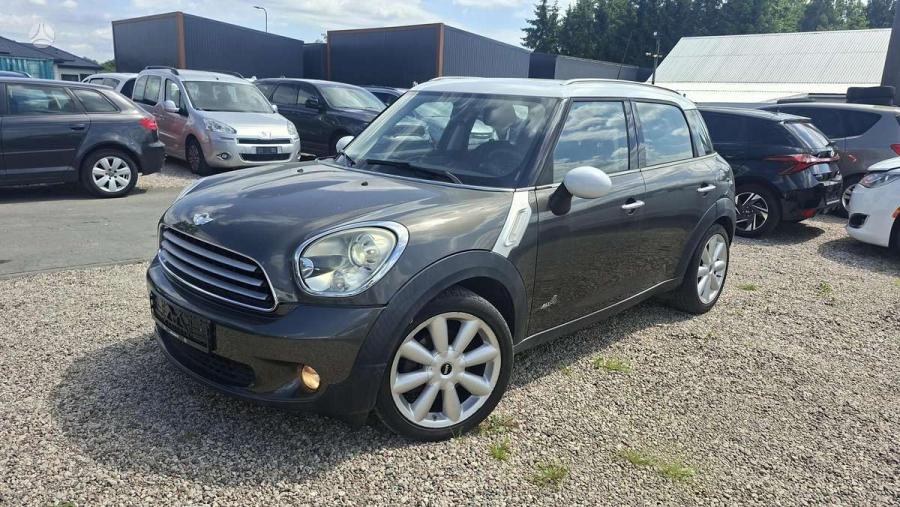 Brūns MINI Countryman 2012 Kauņa, ar dzinēja tilpumu 2.00 L un nobraukumu 183 tūkst. km par 5700 €, foto 1 vietnē AUTOMOTO.COM.LV