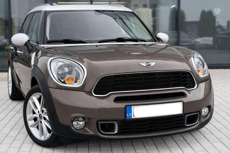 Brown MINI Countryman 2012 in Klaipeda, with an engine capacity of 1.60 L and mileage of 139 thousand km for 6550 €, photo 6 on AUTOMOTO.COM.LV