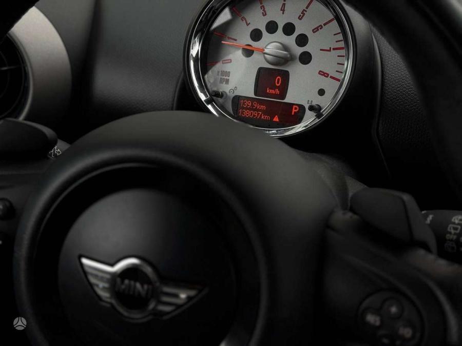 Brown MINI Countryman 2012 in Klaipeda, with an engine capacity of 1.60 L and mileage of 139 thousand km for 6550 €, photo 11 on AUTOMOTO.COM.LV