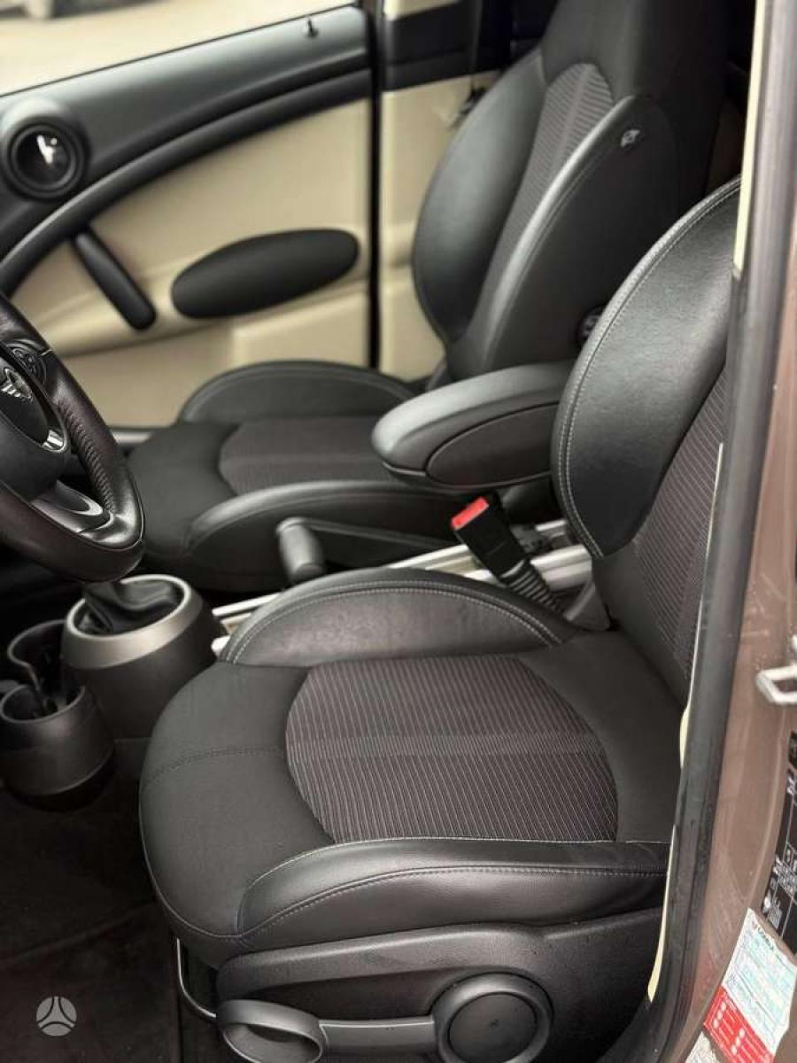 Brown MINI Countryman 2012 in Klaipeda, with an engine capacity of 1.60 L and mileage of 139 thousand km for 6550 €, photo 20 on AUTOMOTO.COM.LV