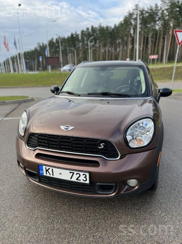 Brūns MINI Countryman 2013 Rīga, ar dzinēja tilpumu 1.60 L un nobraukumu 236 tūkst. km par 6500 €, foto 4 vietnē AUTOMOTO.COM.LV