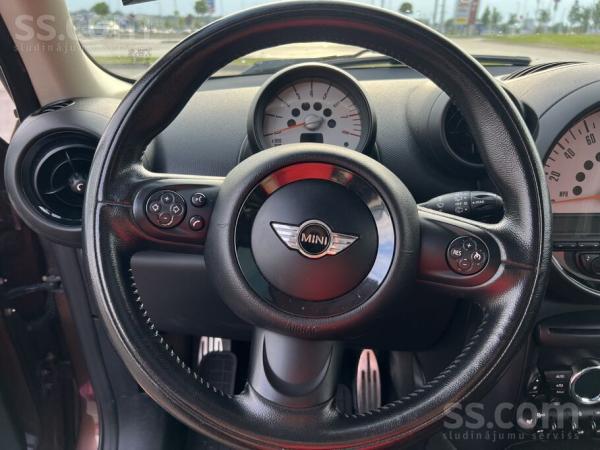 Brūns MINI Countryman 2013 Rīga, ar dzinēja tilpumu 1.60 L un nobraukumu 236 tūkst. km par 6500 €, foto 8 vietnē AUTOMOTO.COM.LV