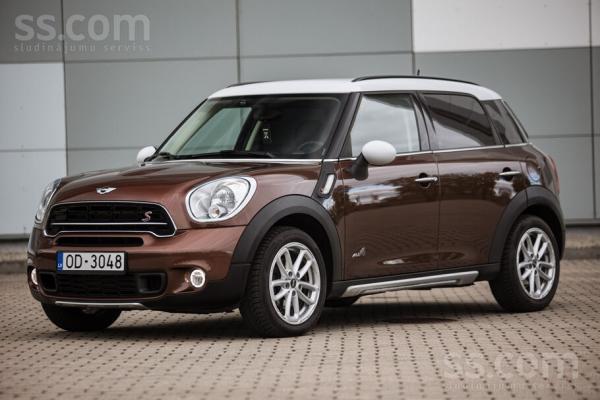 Brown MINI Countryman 2015 in Riga, with an engine capacity of 2.00 L and mileage of 0 thousand km for 6950 €, photo 1 on AUTOMOTO.COM.LV