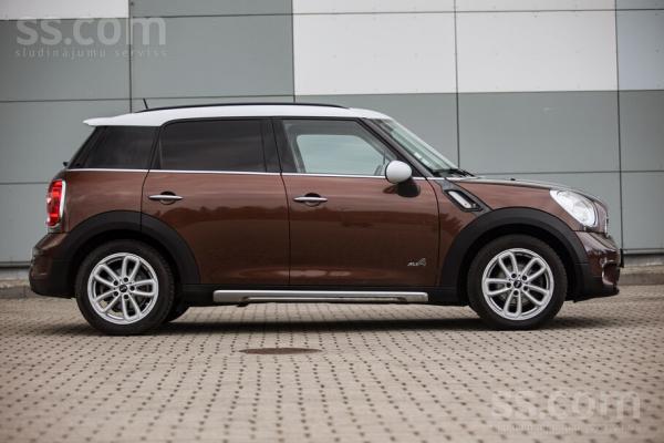 Brown MINI Countryman 2015 in Riga, with an engine capacity of 2.00 L and mileage of 0 thousand km for 6950 €, photo 4 on AUTOMOTO.COM.LV