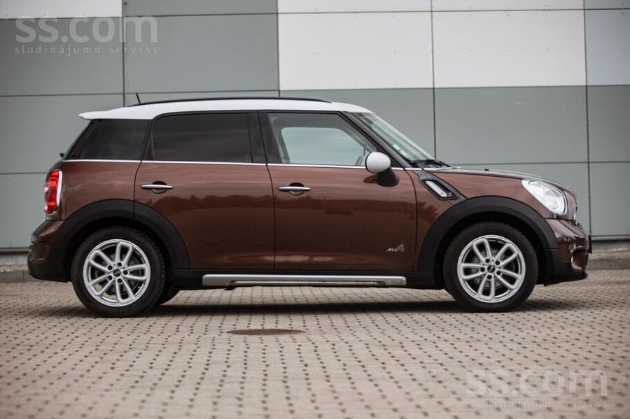Brūns MINI Countryman 2015 Rīga, ar dzinēja tilpumu 2.00 L un nobraukumu 0 tūkst. km par 6950 €, foto 5 vietnē AUTOMOTO.COM.LV
