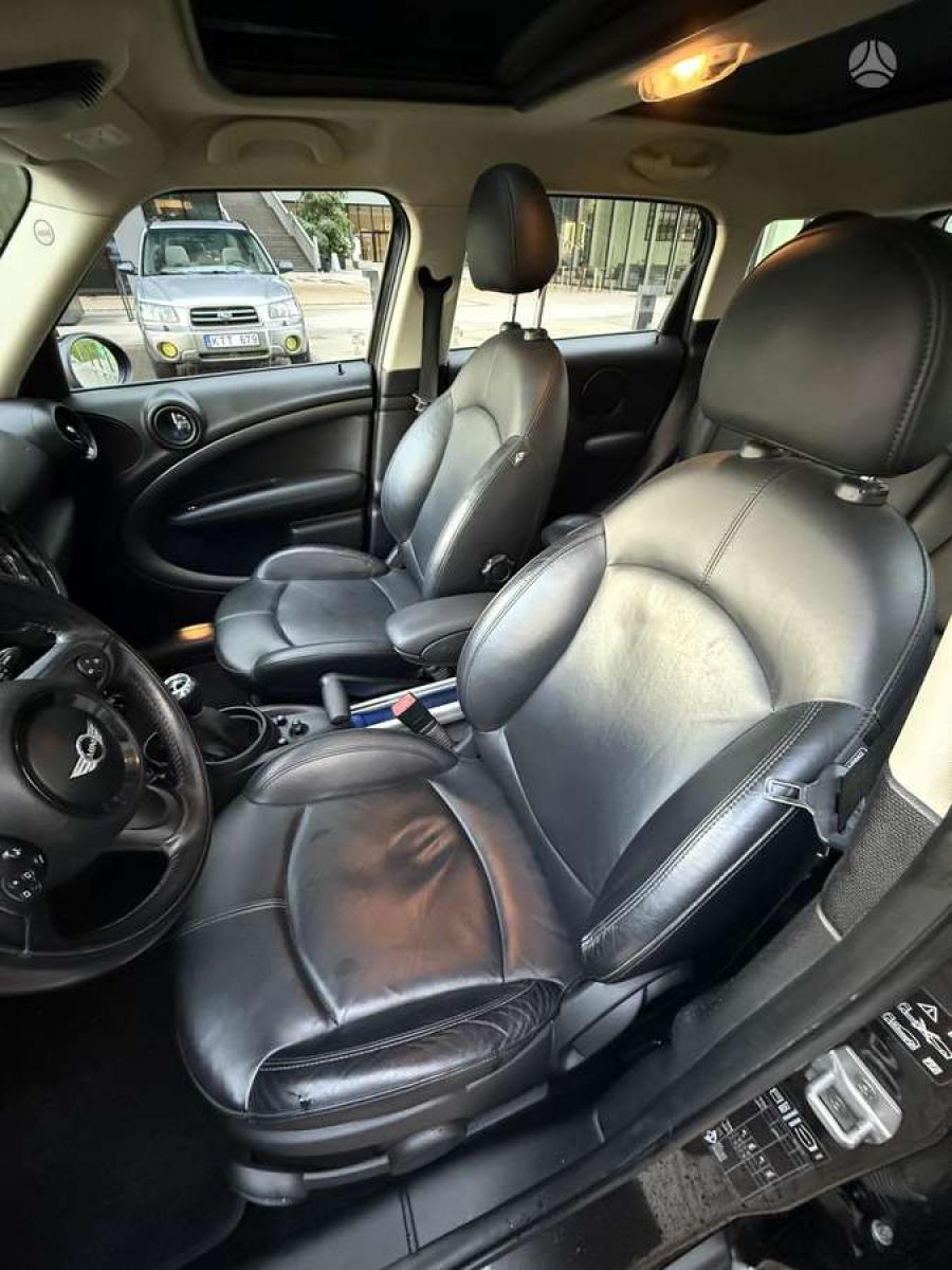 Brown MINI Countryman 2015 in Vilnius, with an engine capacity of 2.00 L and mileage of 182 thousand km for 7100 €, photo 9 on AUTOMOTO.COM.LV