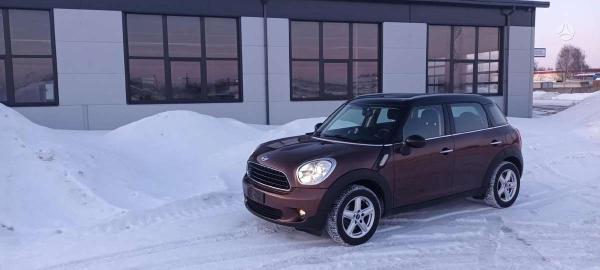 Brown MINI Countryman 2014 in Panevezys, with an engine capacity of 1.60 L and mileage of 80 thousand km for 5750 €, photo 6 on AUTOMOTO.COM.LV