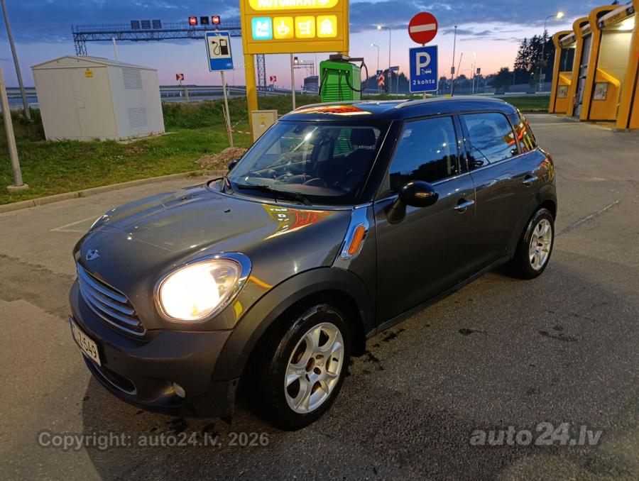 Brown MINI Countryman 2011 in Tallinn, with an engine capacity of 1.60 L and mileage of 251 thousand km for 4490 €, photo 1 on AUTOMOTO.COM.LV