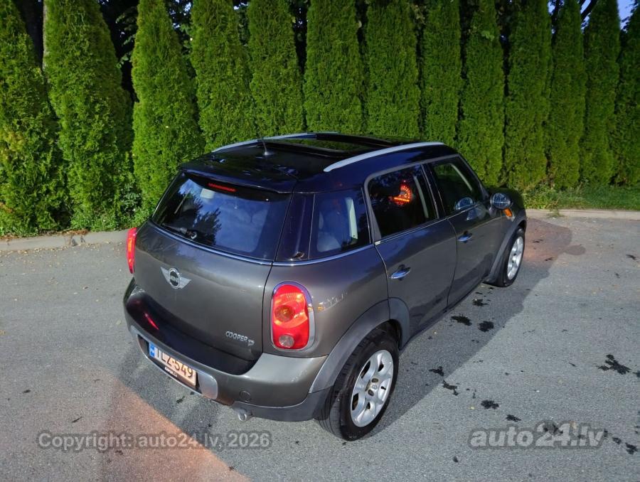 Brown MINI Countryman 2011 in Tallinn, with an engine capacity of 1.60 L and mileage of 251 thousand km for 4490 €, photo 12 on AUTOMOTO.COM.LV