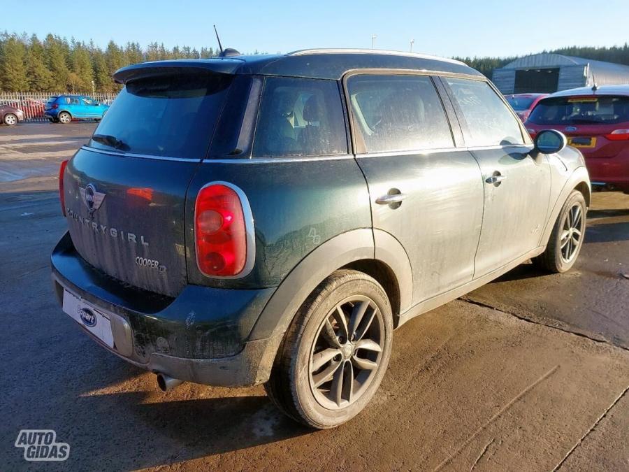 MINI Countryman 2011 Alīta, ar dzinēja tilpumu 1.60 L un nobraukumu 110 tūkst. km par 2000 €, foto 7 vietnē AUTOMOTO.COM.LV