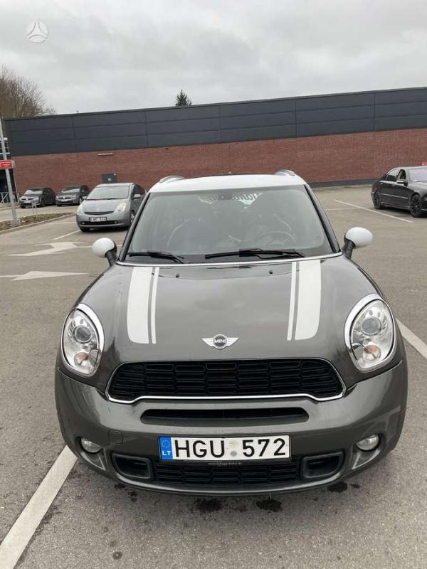MINI Countryman 2012 Kauņa, ar dzinēja tilpumu 1.60 L un nobraukumu 145 tūkst. km par 7300 €, foto 1 vietnē AUTOMOTO.COM.LV