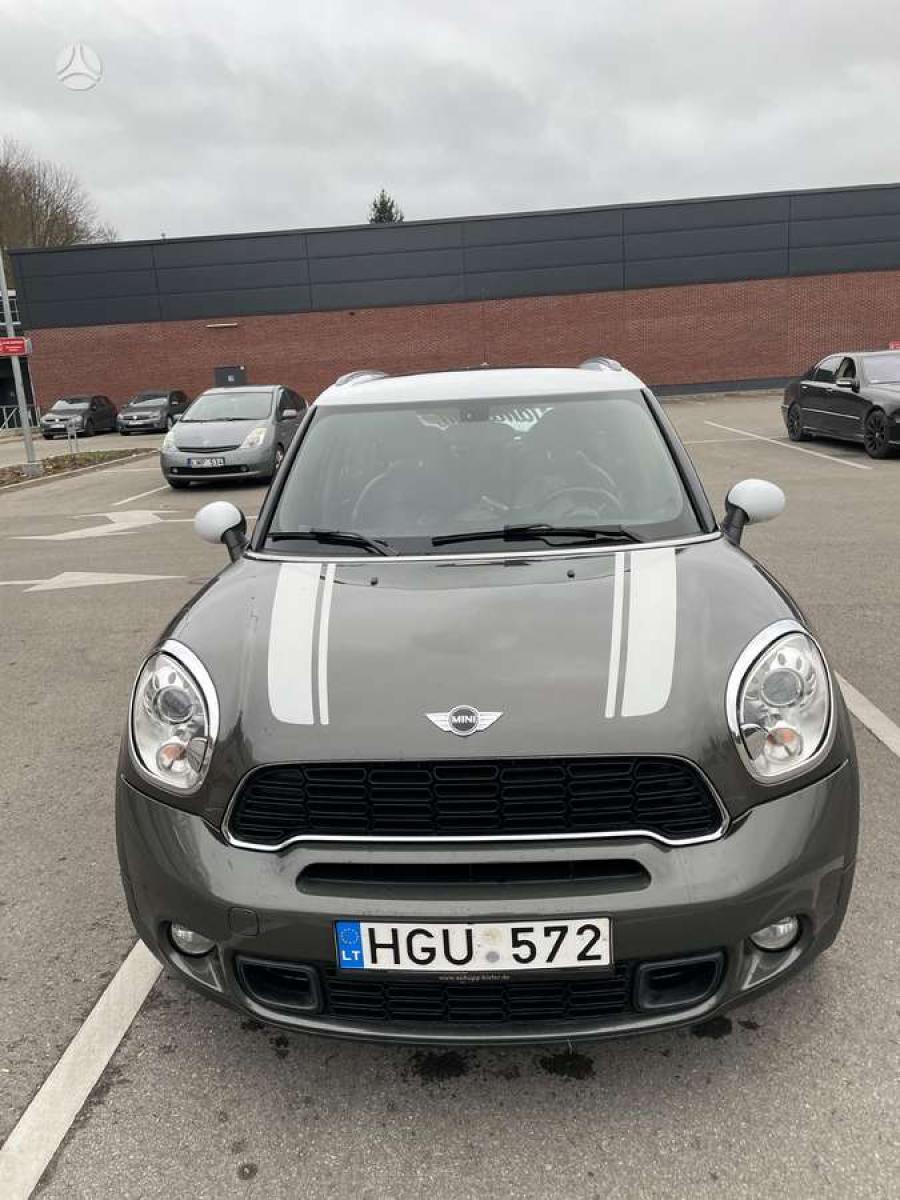 MINI Countryman 2012 in Kaunas, with an engine capacity of 1.60 L and mileage of 145 thousand km for 7300 €, photo 1 on AUTOMOTO.COM.LV