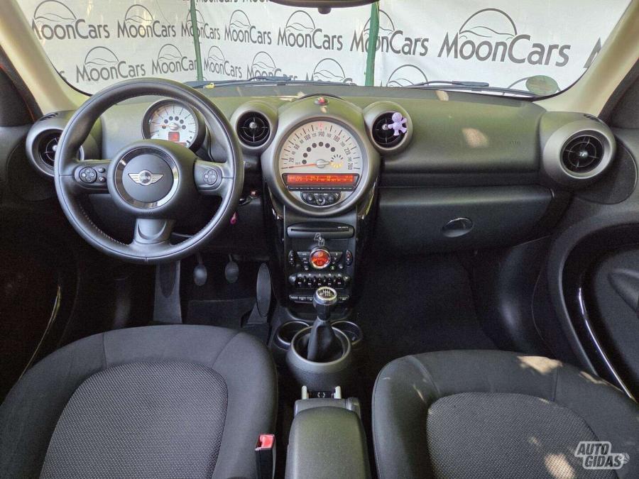 MINI Countryman 2012 in Vilnius, with an engine capacity of 1.60 L and mileage of 107 thousand km for 4500 €, photo 11 on AUTOMOTO.COM.LV