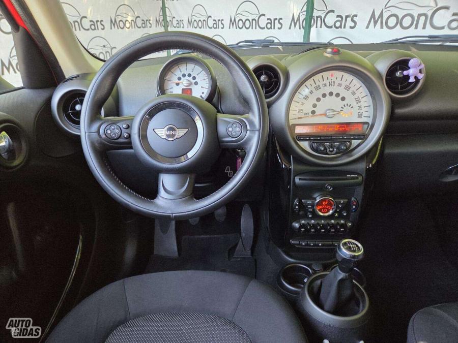 MINI Countryman 2012 in Vilnius, with an engine capacity of 1.60 L and mileage of 107 thousand km for 4500 €, photo 12 on AUTOMOTO.COM.LV