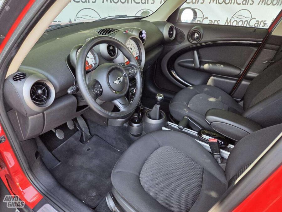 MINI Countryman 2012 in Vilnius, with an engine capacity of 1.60 L and mileage of 107 thousand km for 4500 €, photo 13 on AUTOMOTO.COM.LV
