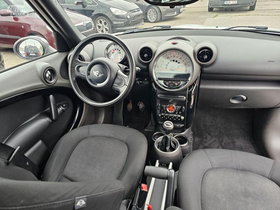 MINI Countryman 2012 Kauņa, ar dzinēja tilpumu 1.60 L un nobraukumu 230 tūkst. km par 3999 €, foto 7 vietnē AUTOMOTO.COM.LV