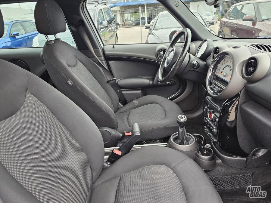 MINI Countryman 2012 Kauņa, ar dzinēja tilpumu 1.60 L un nobraukumu 230 tūkst. km par 3999 €, foto 8 vietnē AUTOMOTO.COM.LV