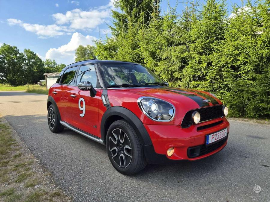 MINI Countryman 2012 Viļņa, ar dzinēja tilpumu 2.00 L un nobraukumu 200 tūkst. km par 8650 €, foto 4 vietnē AUTOMOTO.COM.LV