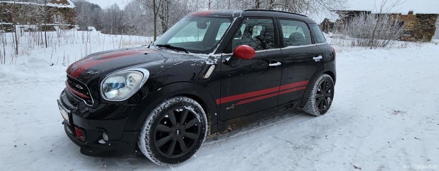 MINI Countryman 2013 Rokiškis, ar dzinēja tilpumu 2.00 L un nobraukumu 0 tūkst. km par 5899 €, foto 1 vietnē AUTOMOTO.COM.LV