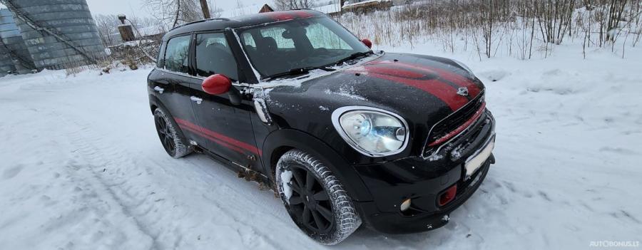 MINI Countryman 2013 Rokiškis, ar dzinēja tilpumu 2.00 L un nobraukumu 0 tūkst. km par 5899 €, foto 3 vietnē AUTOMOTO.COM.LV