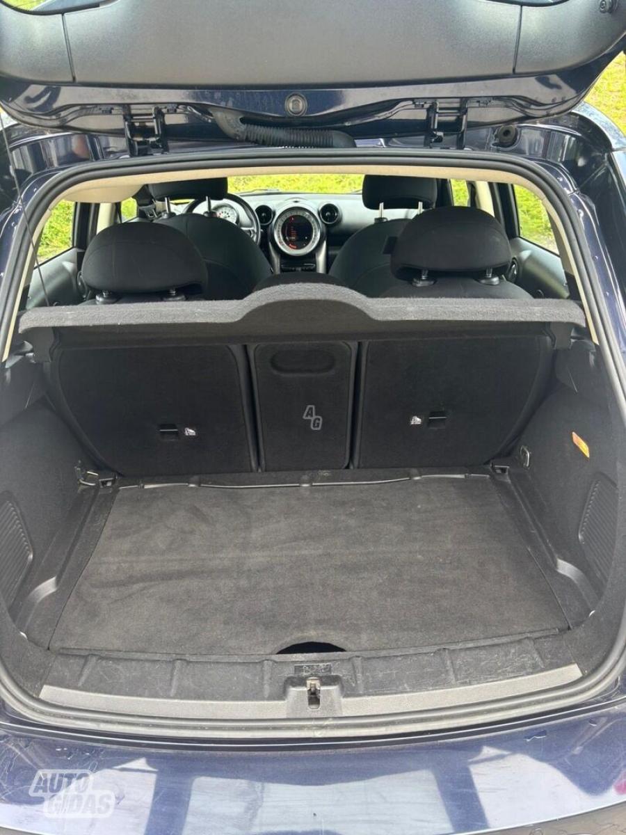 MINI Countryman 2013 in Vilnius, with an engine capacity of 1.60 L and mileage of 187 thousand km for 6450 €, photo 11 on AUTOMOTO.COM.LV