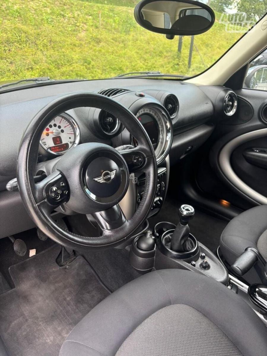 MINI Countryman 2013 in Vilnius, with an engine capacity of 1.60 L and mileage of 187 thousand km for 6450 €, photo 14 on AUTOMOTO.COM.LV