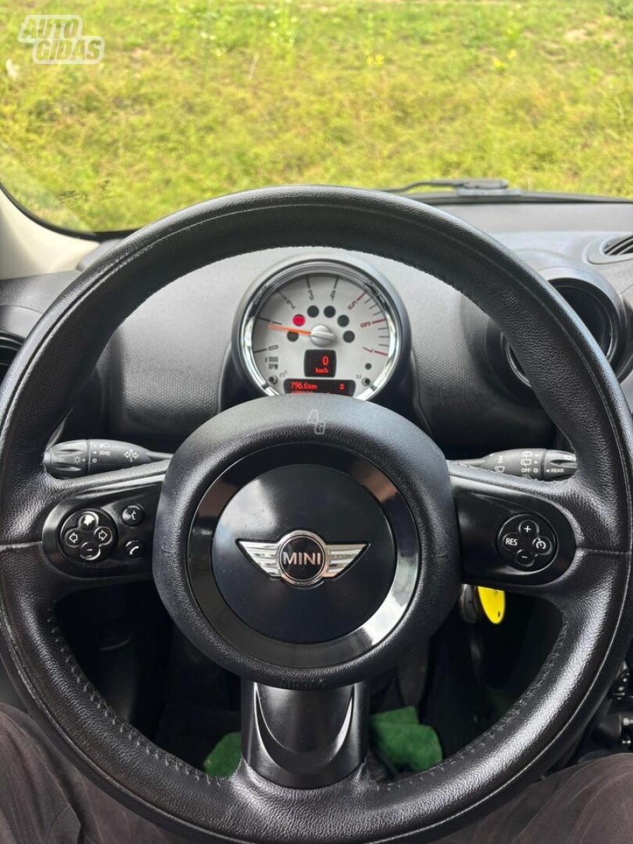 MINI Countryman 2013 in Vilnius, with an engine capacity of 1.60 L and mileage of 187 thousand km for 6450 €, photo 16 on AUTOMOTO.COM.LV