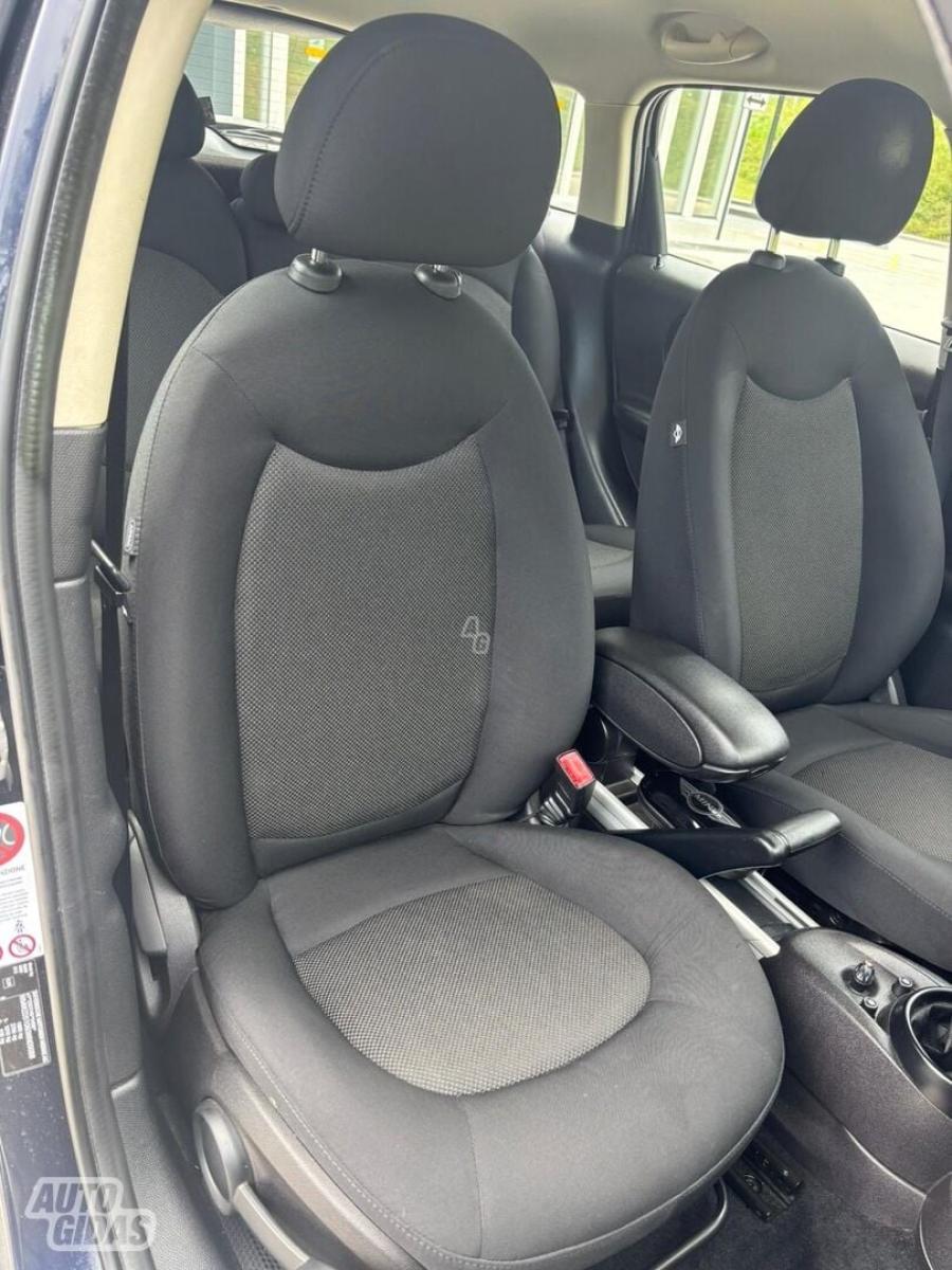 MINI Countryman 2013 Viļņa, ar dzinēja tilpumu 1.60 L un nobraukumu 187 tūkst. km par 5350 €, foto 12 vietnē AUTOMOTO.COM.LV