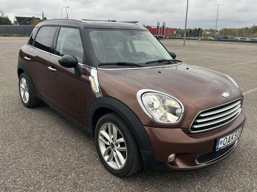 MINI Countryman 2014 in Vilnius, with an engine capacity of 2.00 L and mileage of 112 thousand km for 8300 €, photo 6 on AUTOMOTO.COM.LV