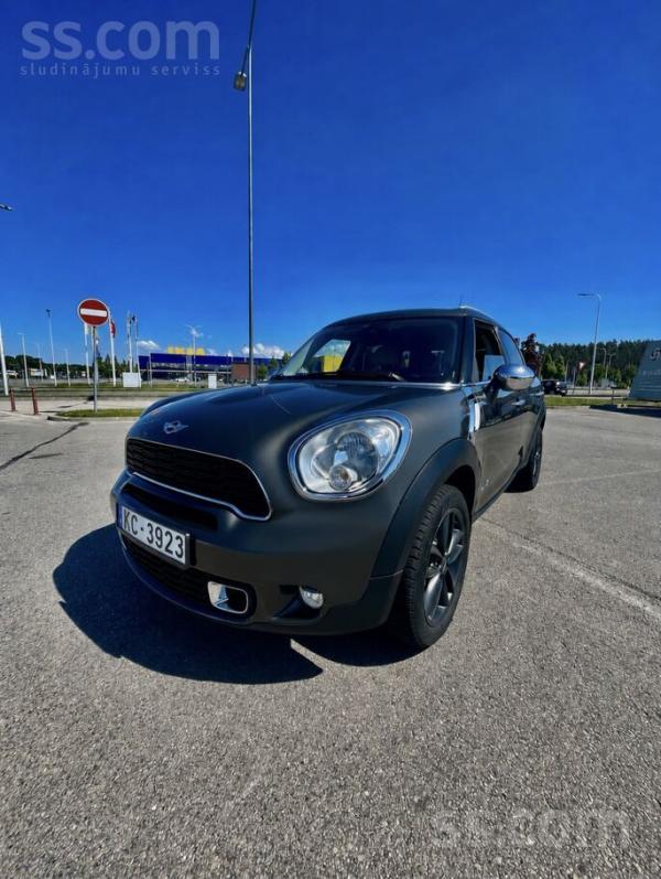 Zaļš MINI Countryman 2013 Rīga, ar dzinēja tilpumu 2.00 L un nobraukumu 225 tūkst. km par 8500 €, foto 1 vietnē AUTOMOTO.COM.LV