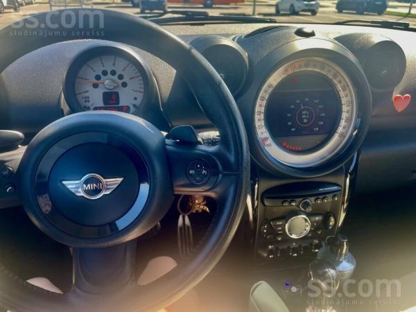 Zaļš MINI Countryman 2013 Rīga, ar dzinēja tilpumu 2.00 L un nobraukumu 225 tūkst. km par 8500 €, foto 6 vietnē AUTOMOTO.COM.LV
