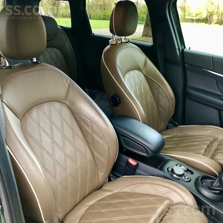 Green MINI Countryman 2018 in Riga, with an engine capacity of 2.00 L and mileage of 160 thousand km for 15800 €, photo 12 on AUTOMOTO.COM.LV