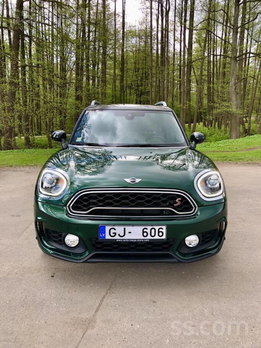 Zaļš MINI Countryman 2018 Rīga, ar dzinēja tilpumu 2.00 L un nobraukumu 160 tūkst. km par 15800 €, foto 3 vietnē AUTOMOTO.COM.LV